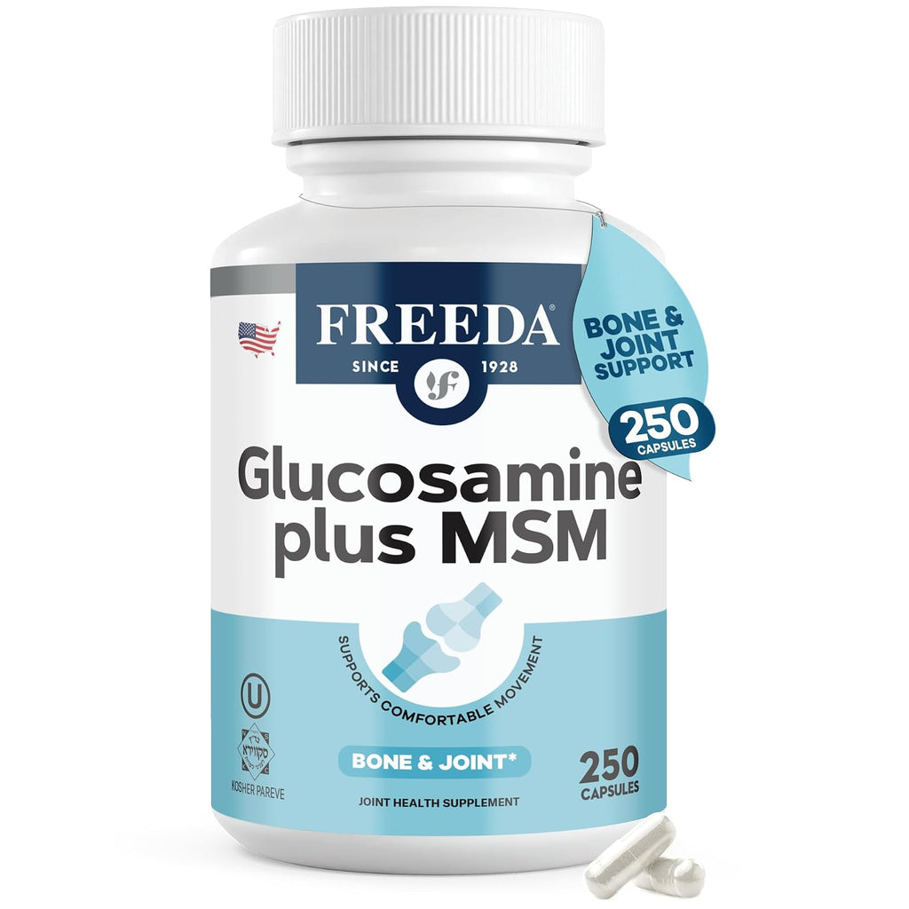 FREEDA glucosamine joint support tablets