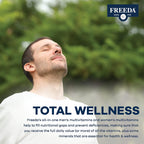 FREEDA iron-free multivitamin benefits