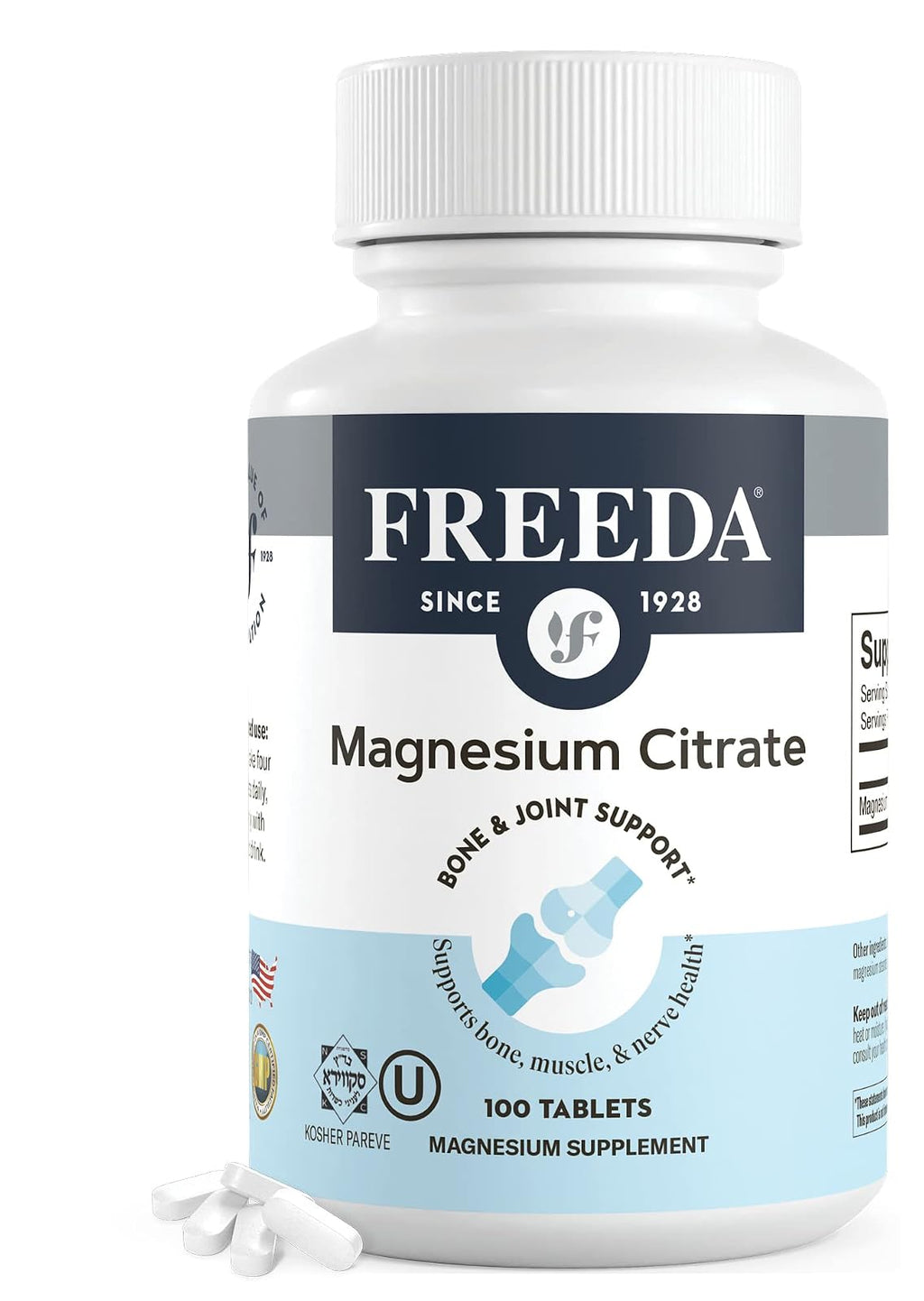 Freeda magnesium citrate powder benefits