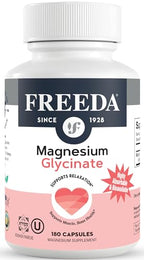 Freeda Magnesium Glycinate capsules for relaxation