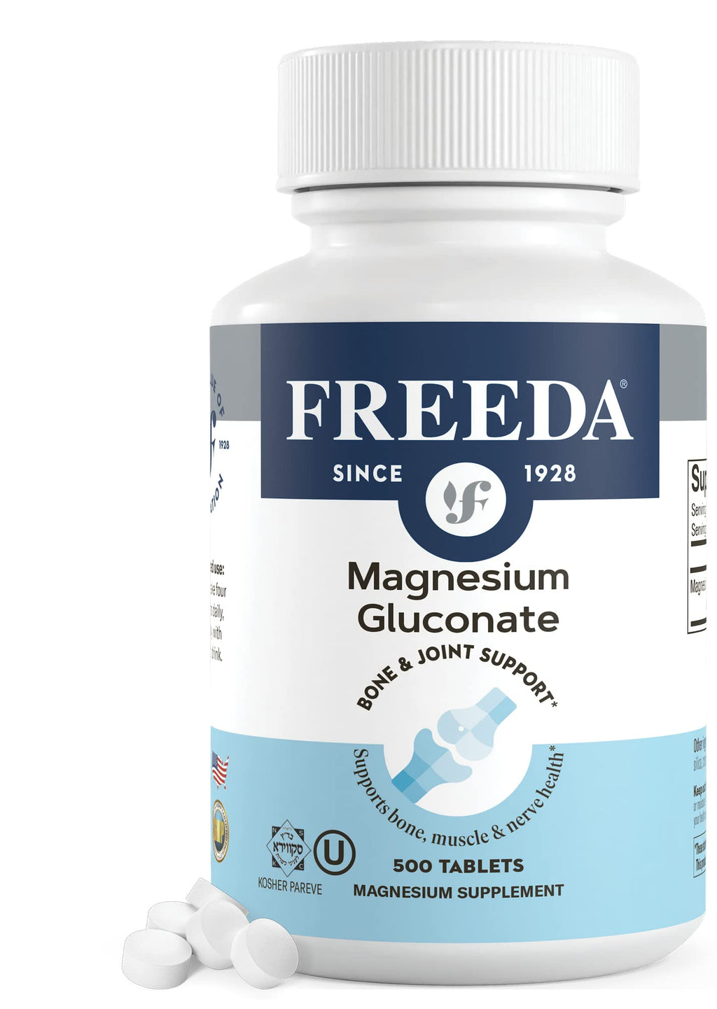 Freeda magnesium supplement for muscle support