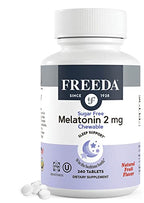 FREEDA melatonin chewable tablets