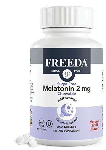FREEDA melatonin chewable tablets