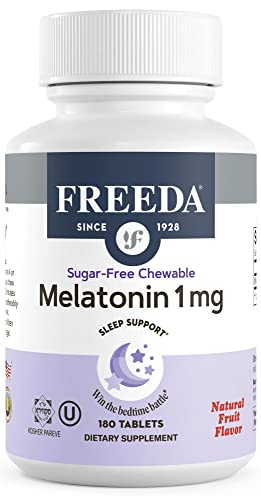 FREEDA melatonin chewable tablets