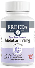 FREEDA melatonin chewable tablets