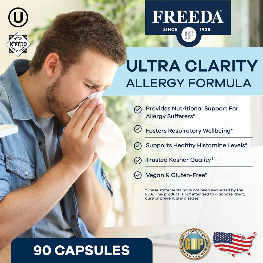 Freeda quercetin capsules for wellness