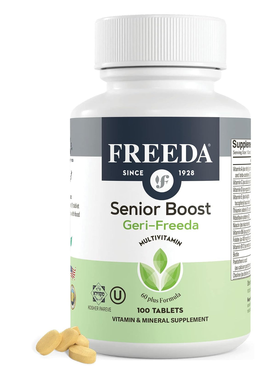 Freeda senior multivitamin for vitality