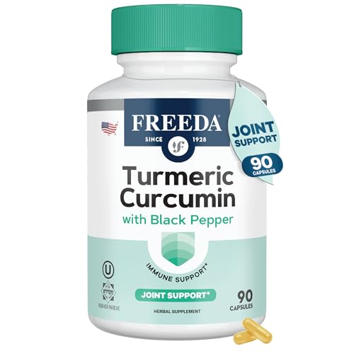 Freeda turmeric curcumin health benefits