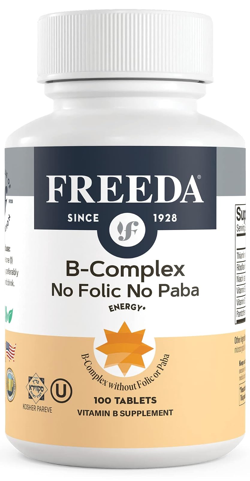 FREEDA vitamin B complex tablets