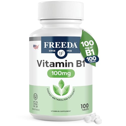 Freeda vitamin B1 thiamine tablets