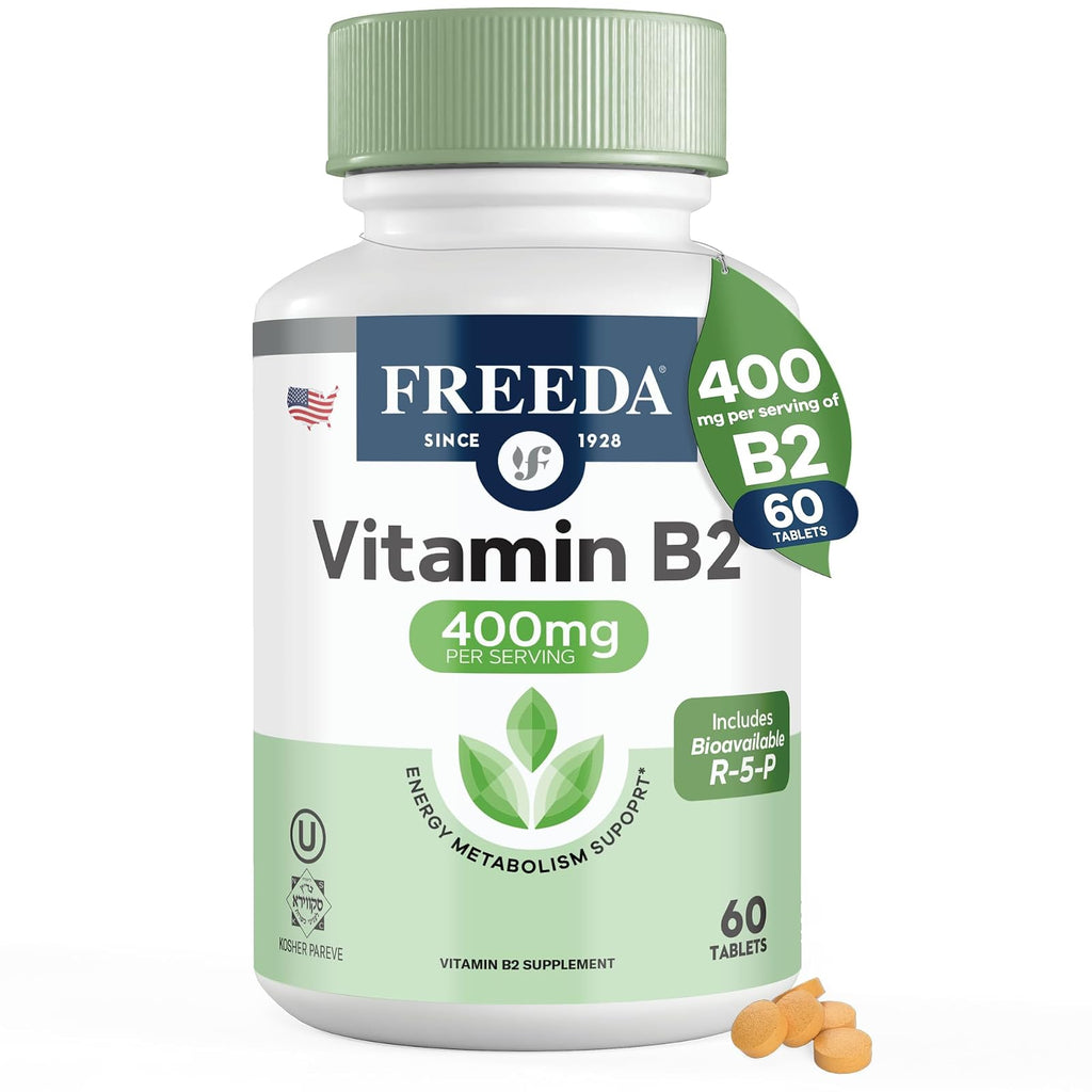 FREEDA Vitamin B2 400 mg tablets