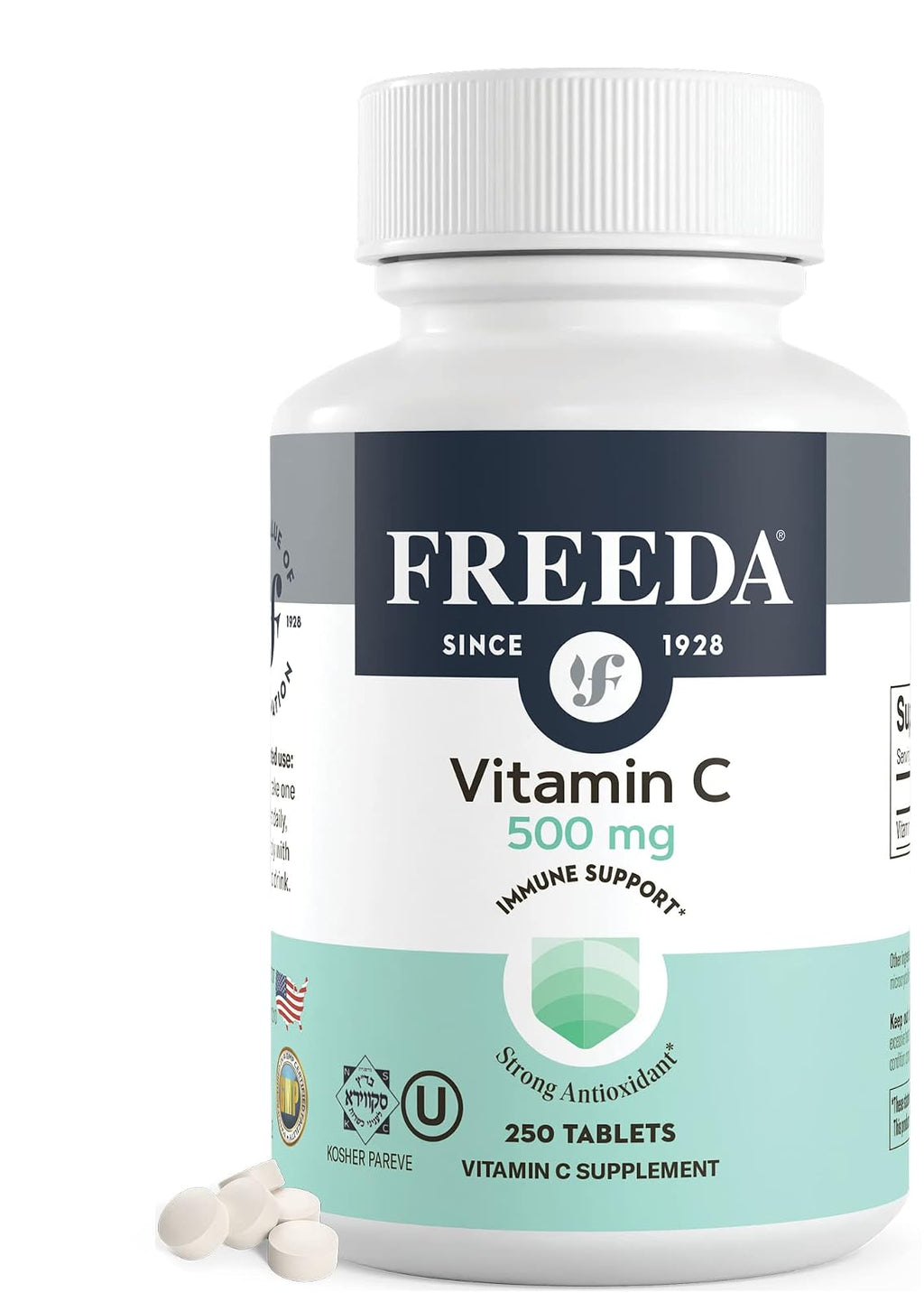 Freeda Vitamin C 500 mg tablets