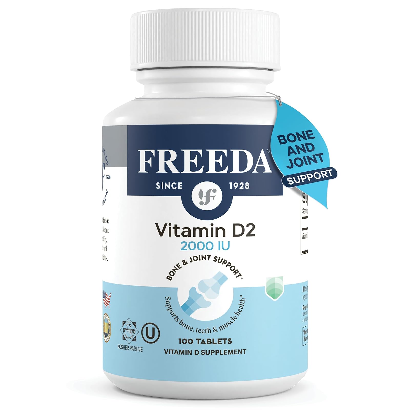 FREEDA Vitamin D2 2000 IU tablets