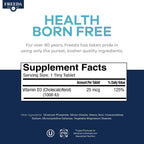 FREEDA vitamin D3 for bone health