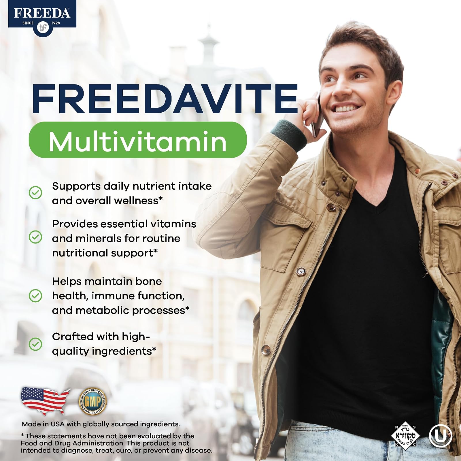 Freedavite Tiny Tablet multivitamin convenience