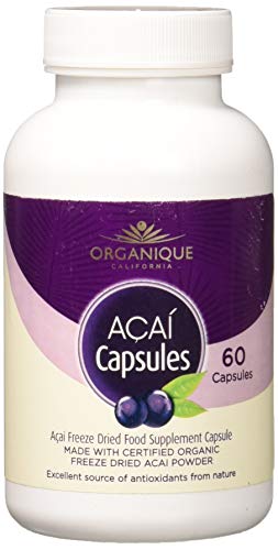 freeze dried açai supplement benefits