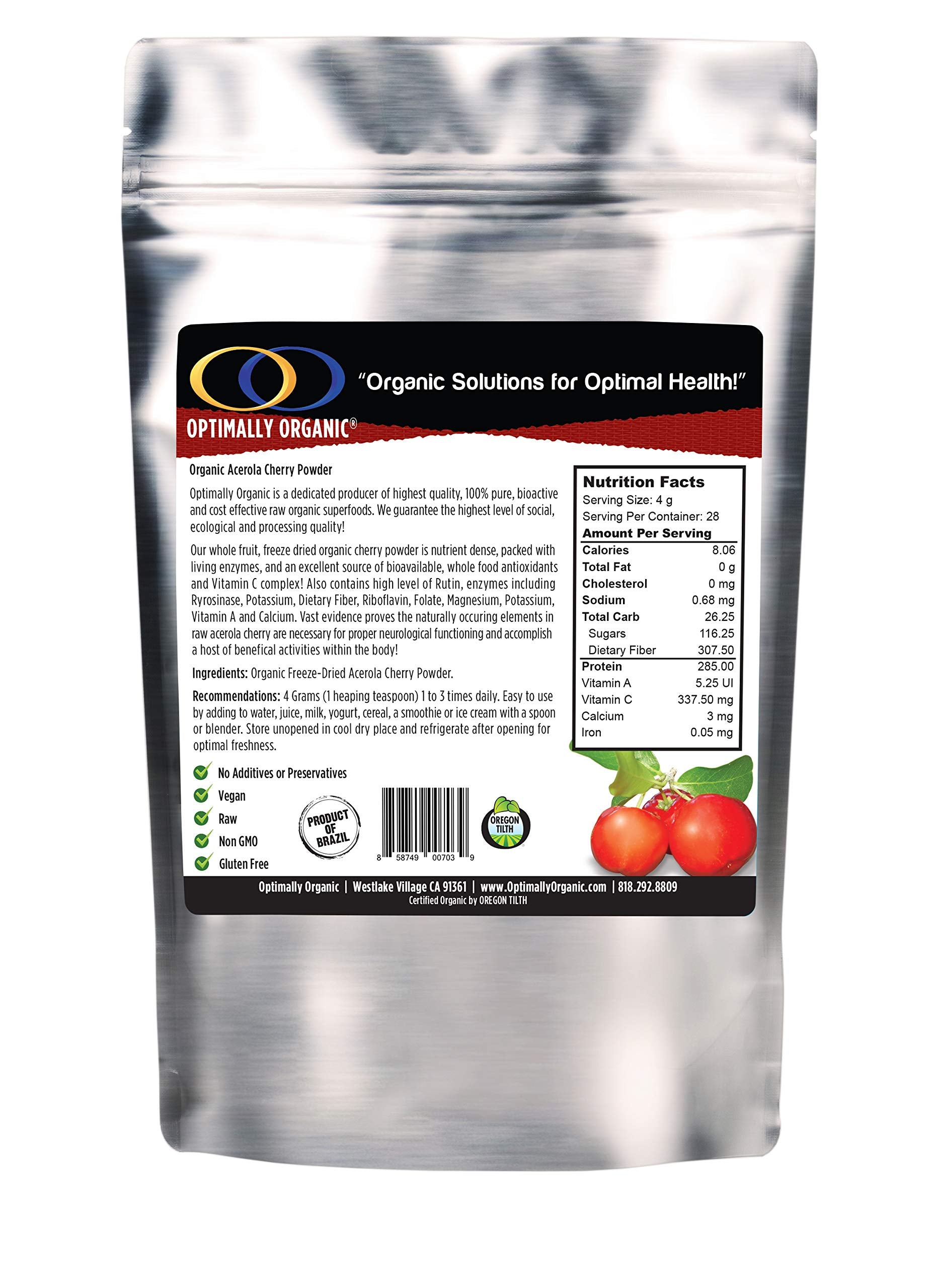 freeze-dried acerola cherry superfood