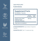 freeze dried calendula flower benefits