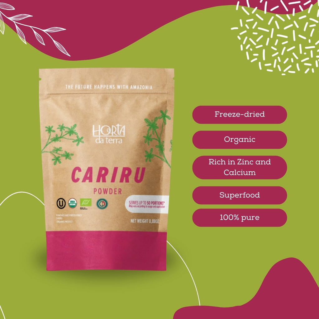 freeze-dried cariru rich in zinc