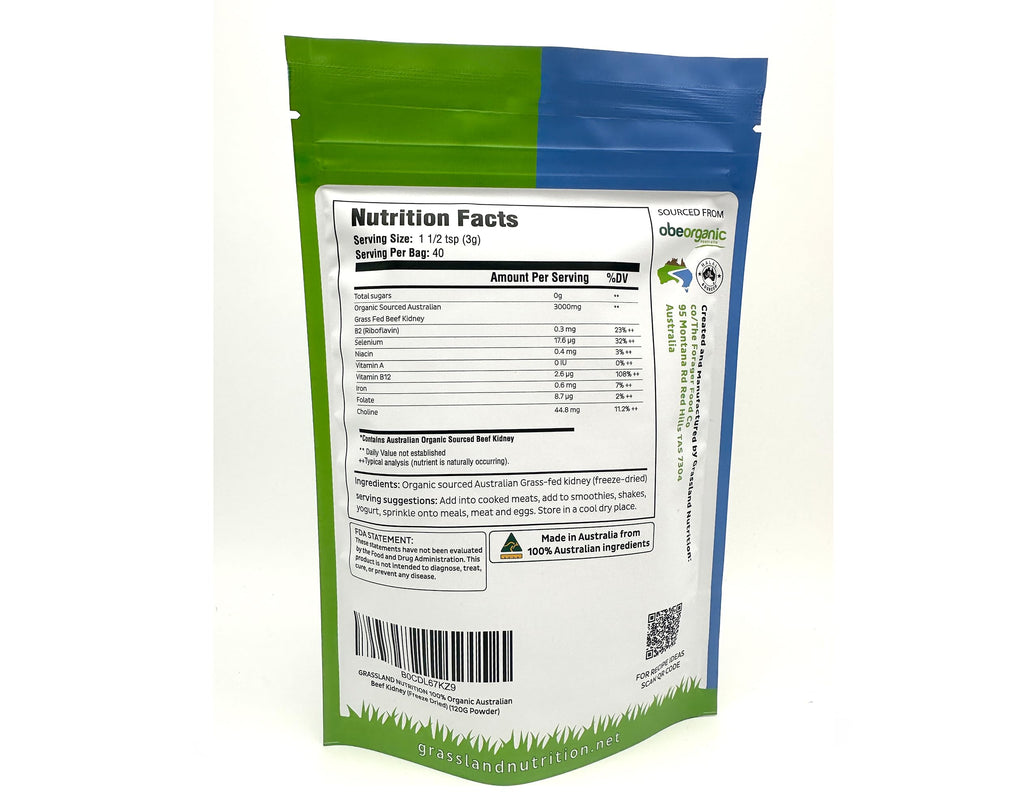 Freeze dried kidney powder benefits