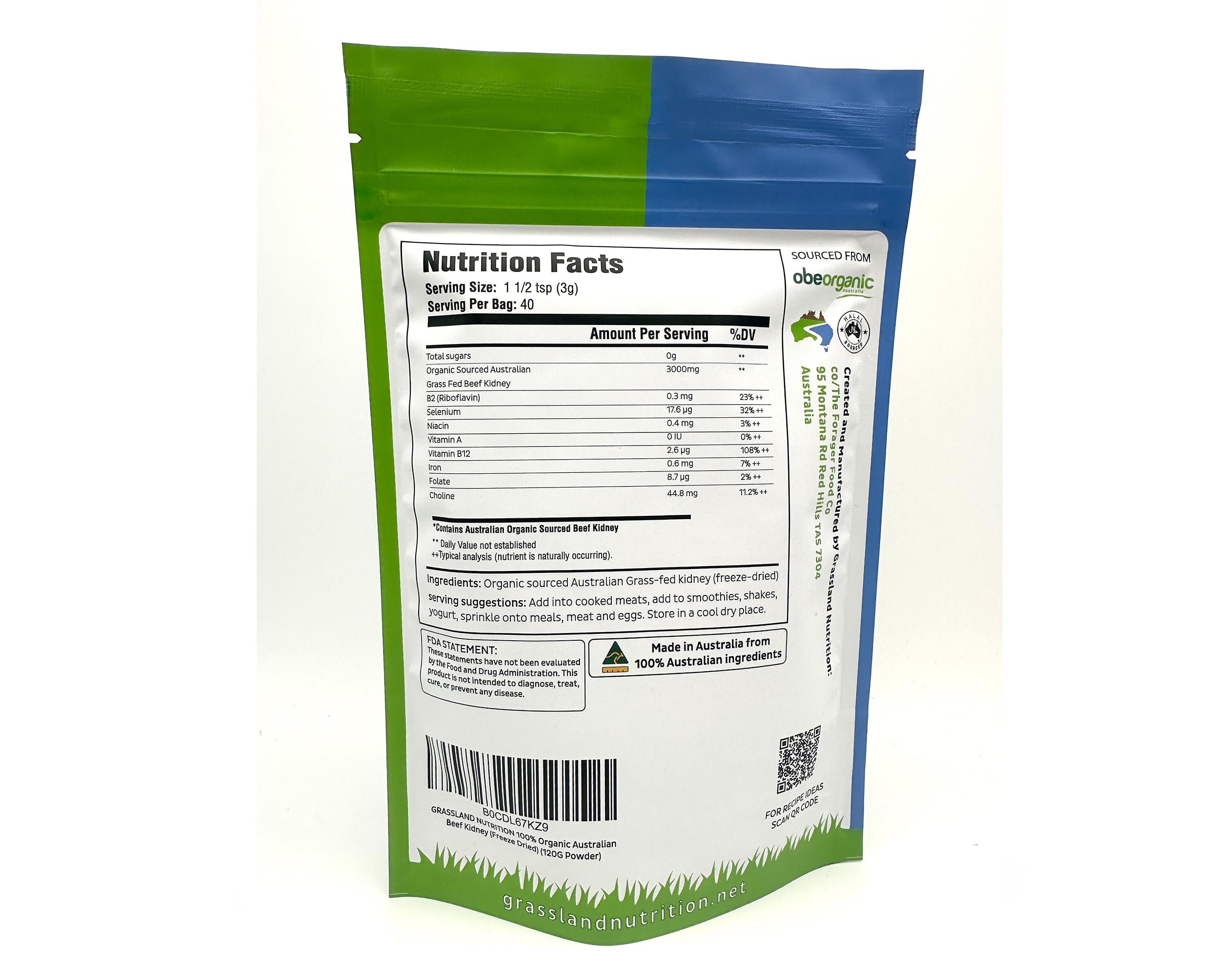 Freeze dried kidney powder benefits