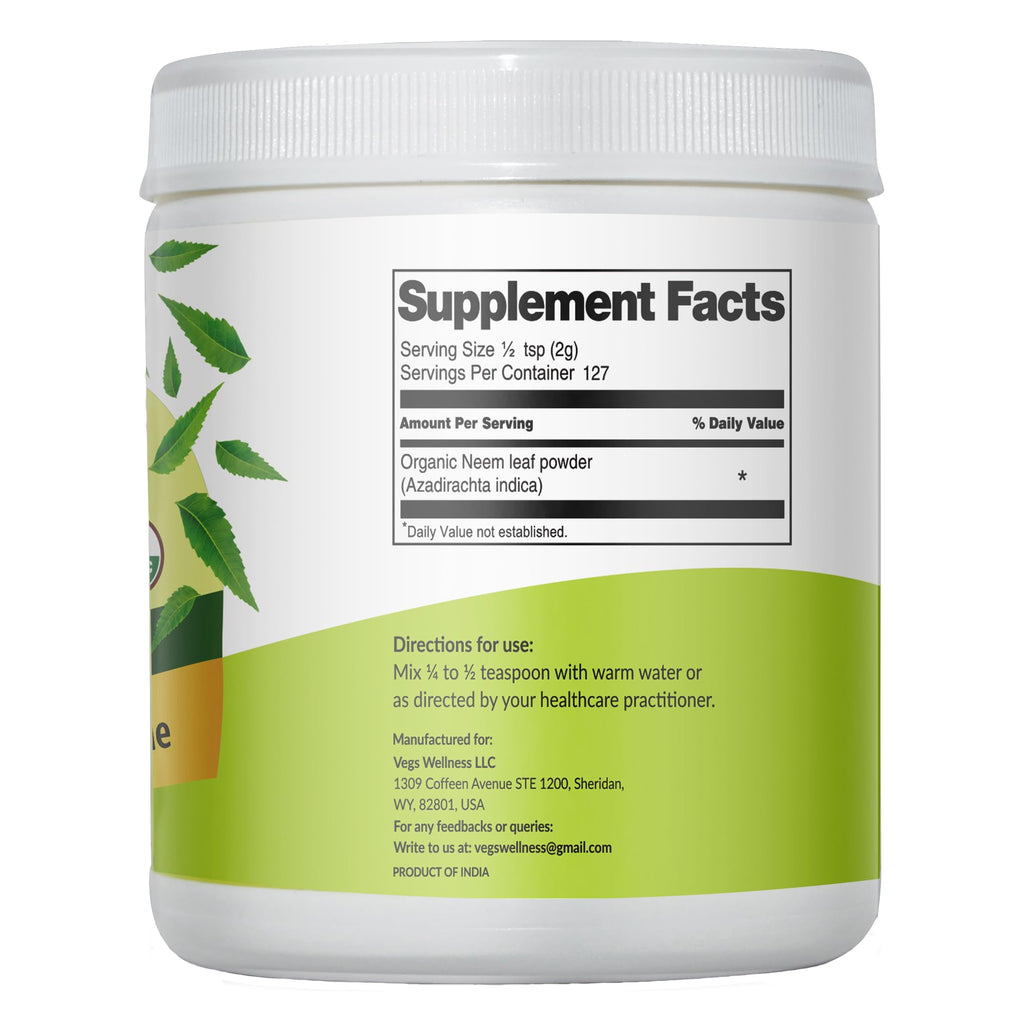 freeze dried neem for gut support