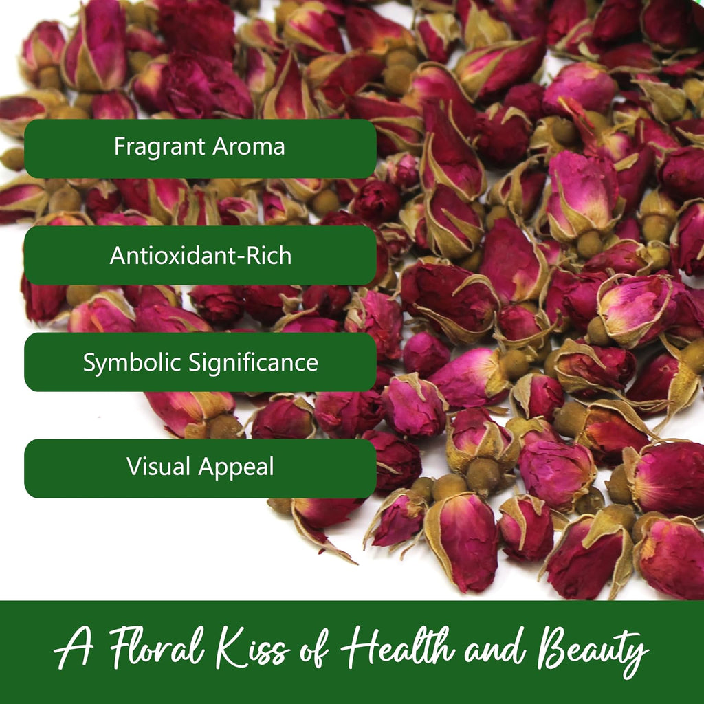 freeze dried rose buds for herbal detox