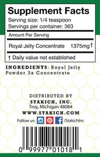freeze dried royal jelly concentrate