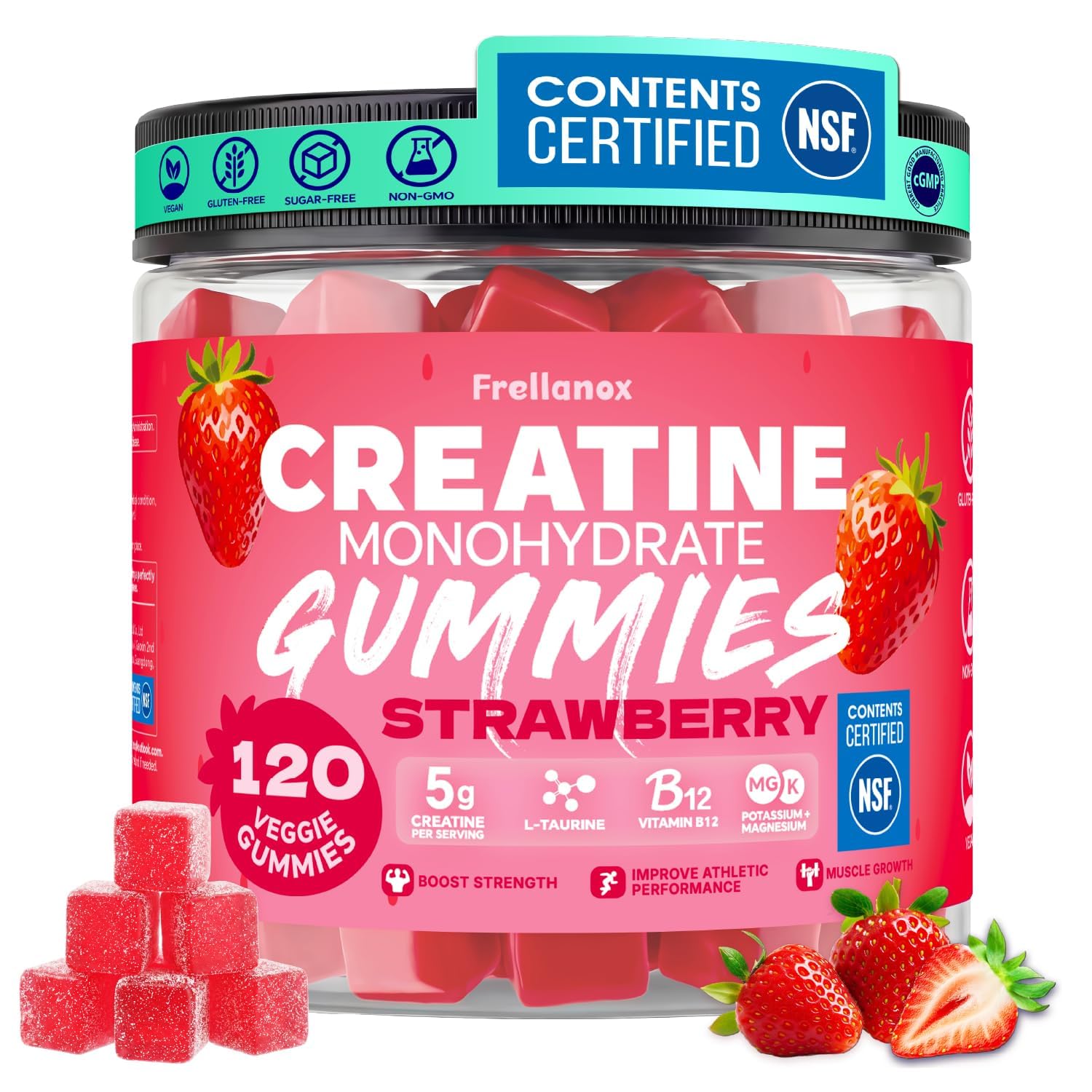 Frellanox creatine gummies for energy