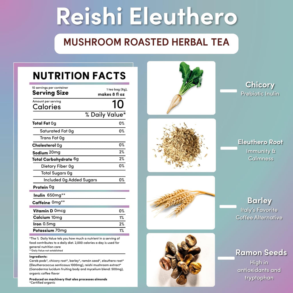 French roast herbal tea for relaxation