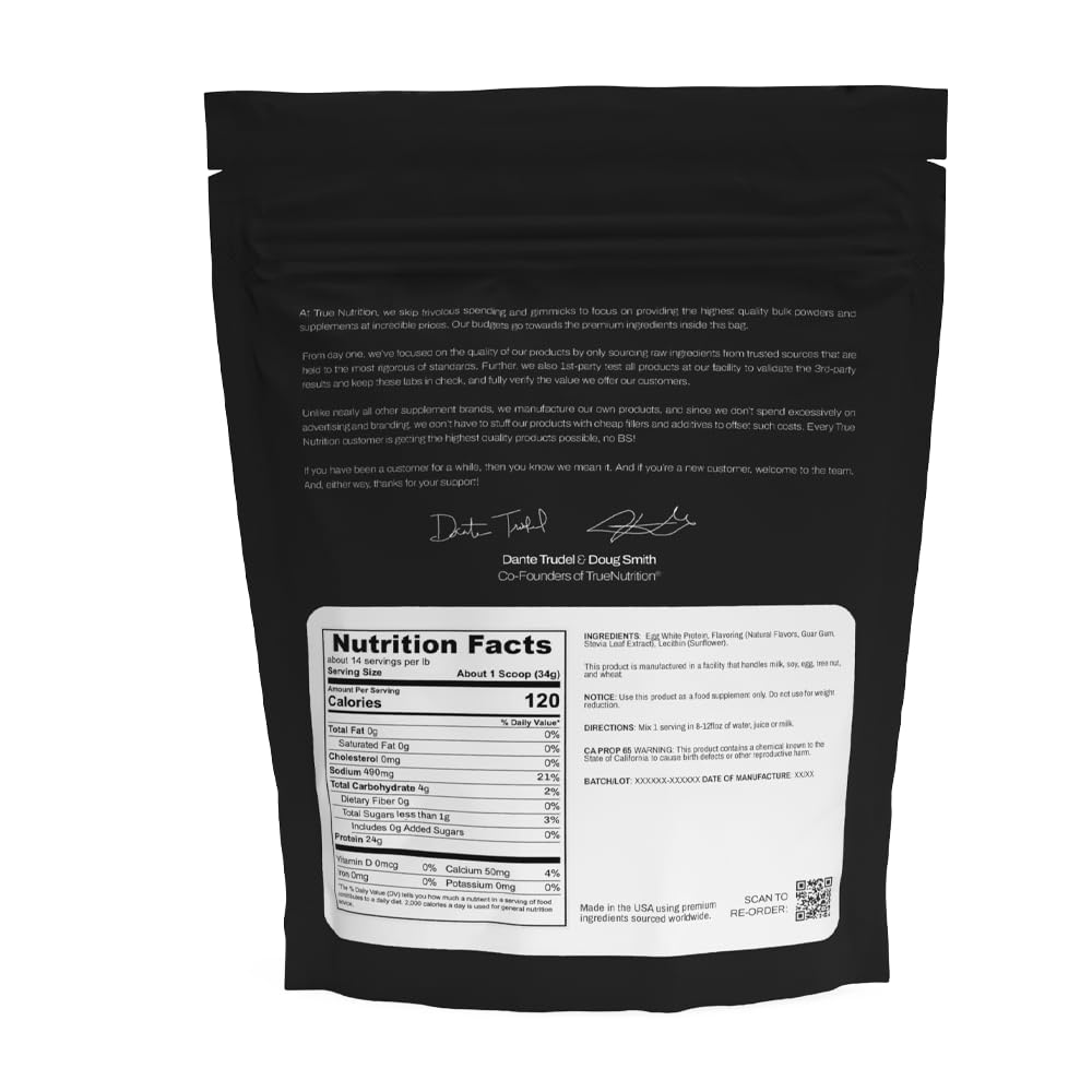 French vanilla egg white protein