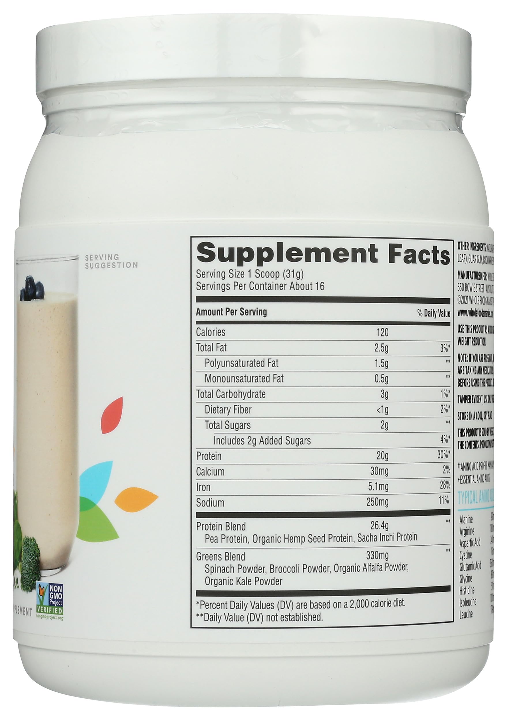 French vanilla protein for weight management