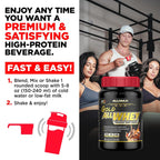 French vanilla whey protein powder flavour
