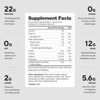 French vanilla whey protein powder