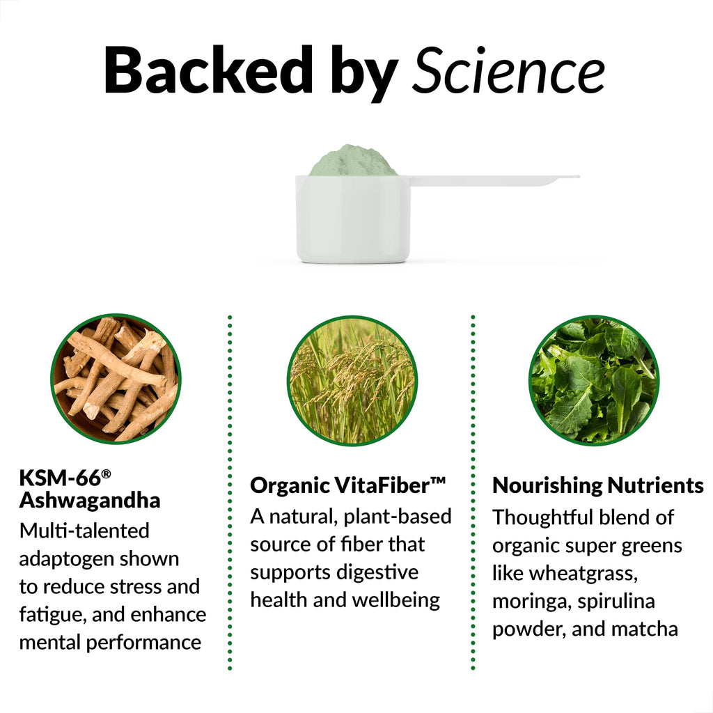 fresh apple flavoured spirulina supplement