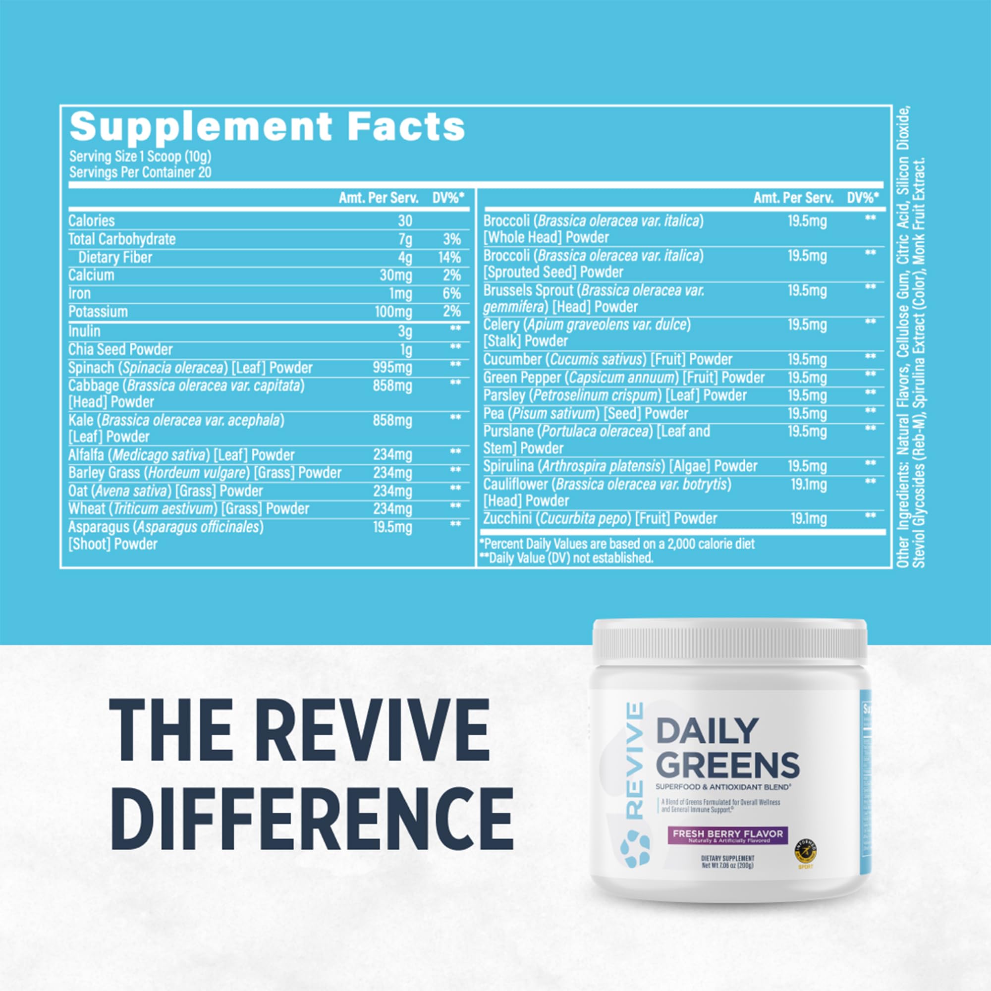 fresh berry flavour daily superfood blend