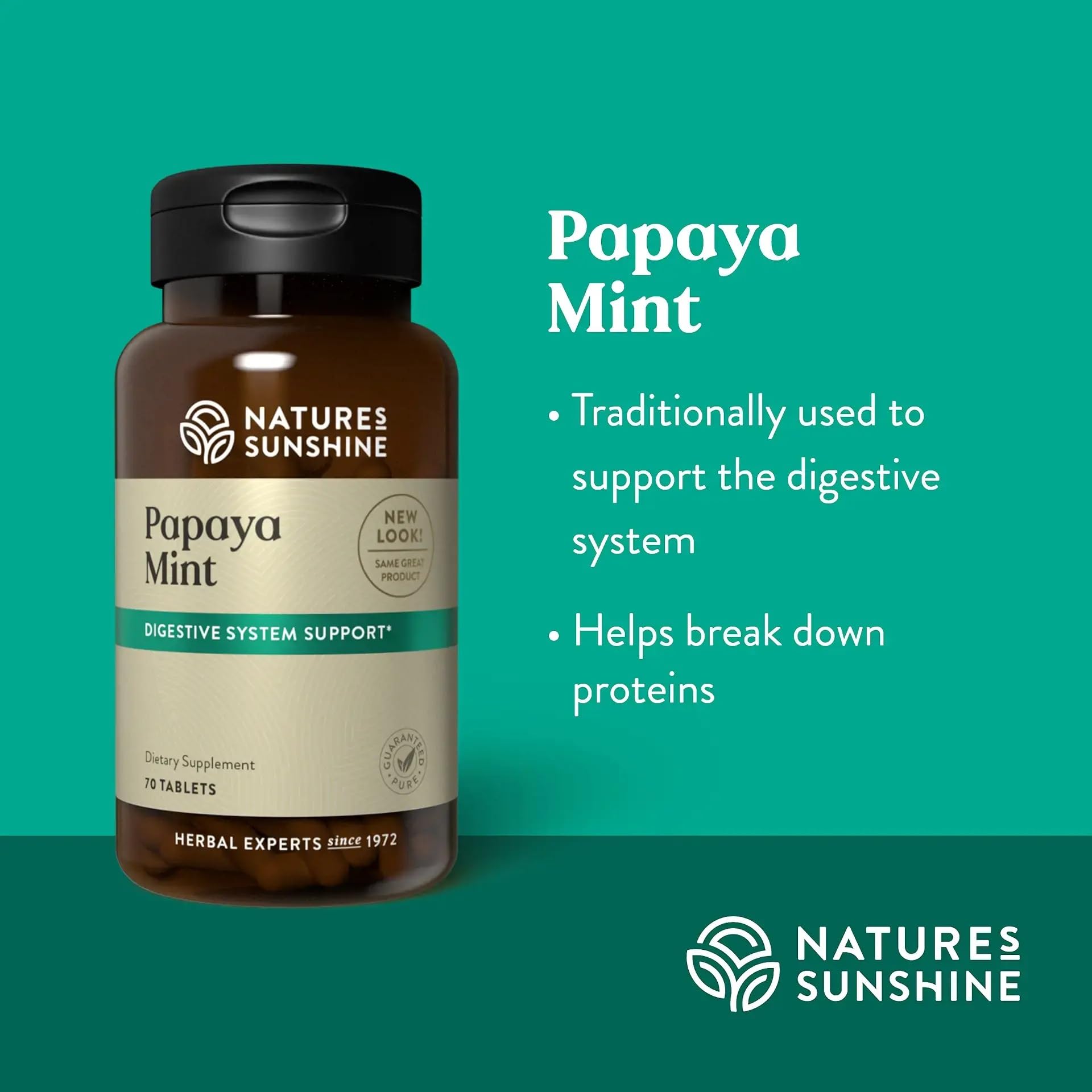 fresh breath with papaya mint