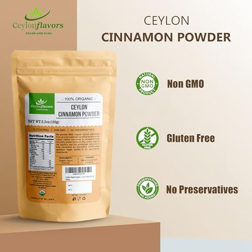 fresh ceylon cinnamon for desserts