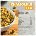 fresh chamomile tea for herbal infusion