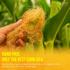 fresh corn silk tea for digestion