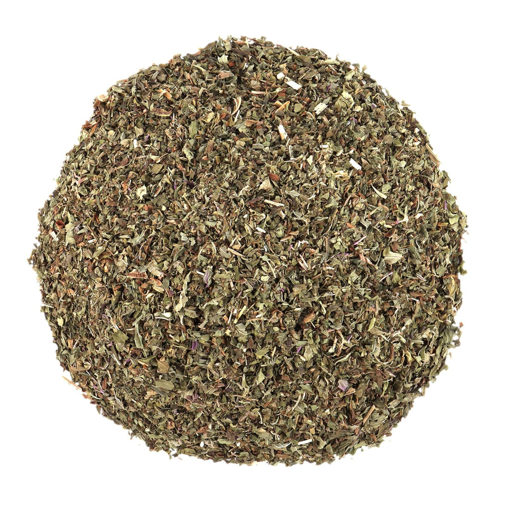 fresh cut and sifted peppermint