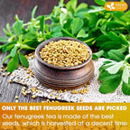 fresh fenugreek herbal tea blend
