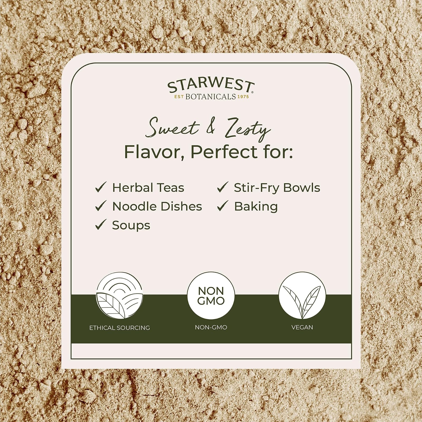 fresh ginger root powder for cooking
