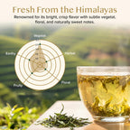 fresh green tea for daily energy