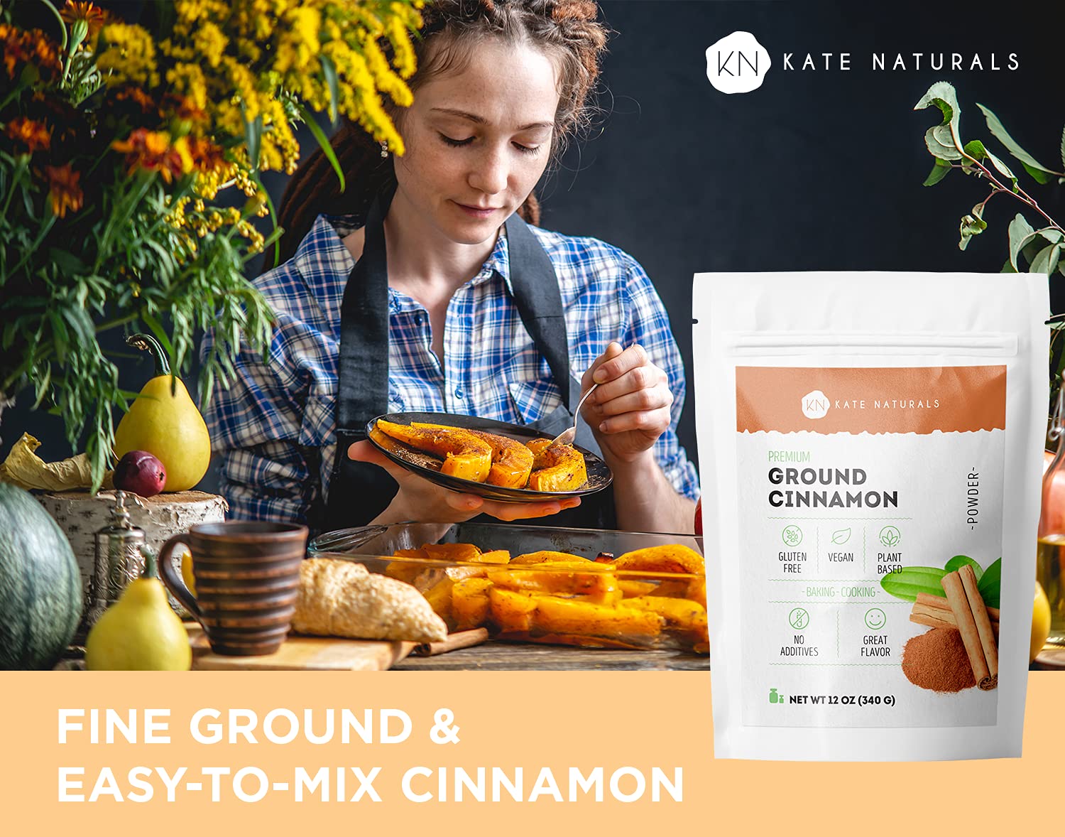 fresh ground cinnamon for recipes