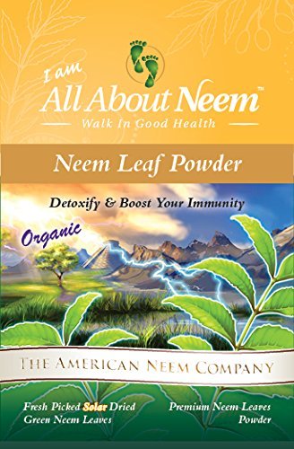 fresh ground neem leaves supplement