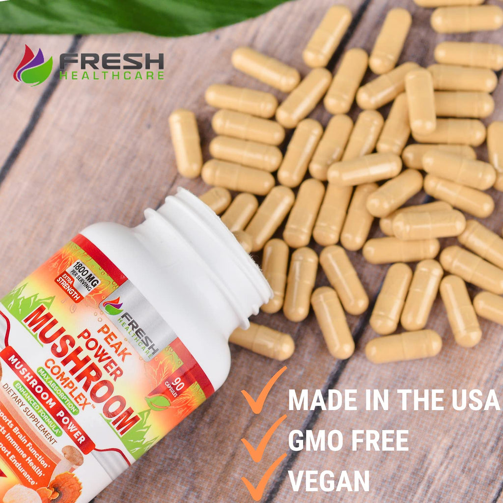 FRESH HEALTHCARE mushroom supplement review