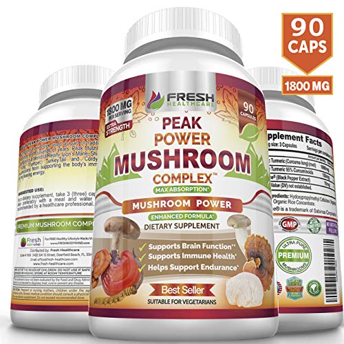 FRESH HEALTHCARE mushrooms for balanced nutrition