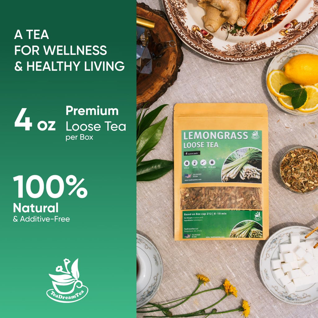 fresh lemongrass tea for relaxation