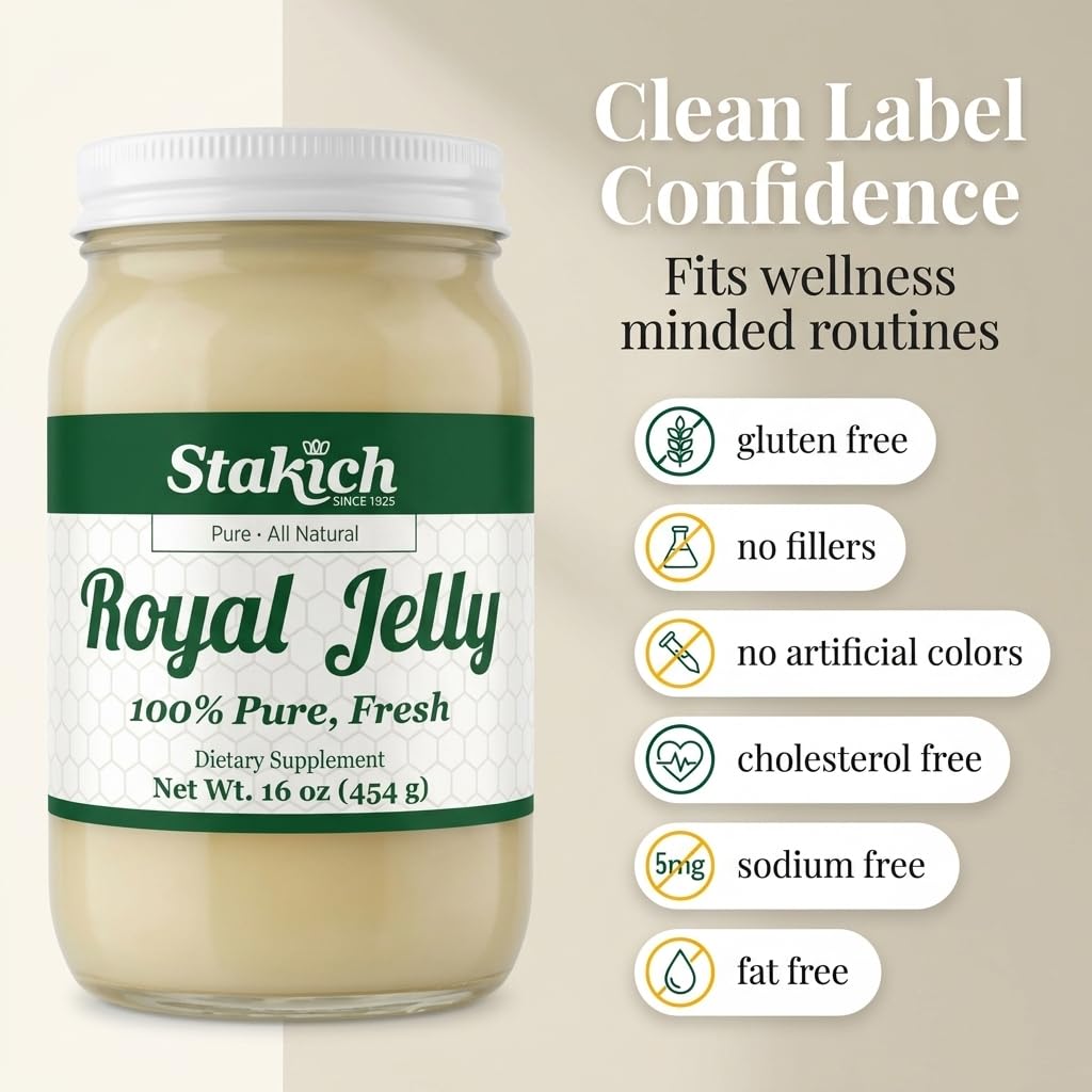 Fresh liquid Royal Jelly superfood